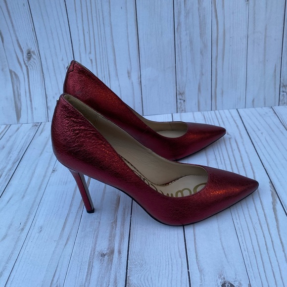 Sam Edelman | Shoes | Authentic Sam Edelman Red Pump | Poshmark